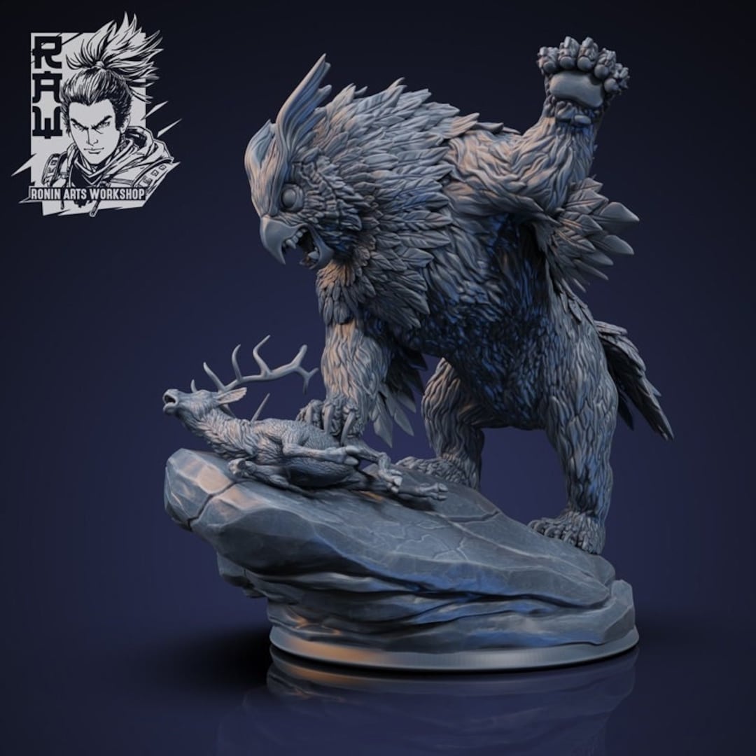 Fearsome Owlbear: Roar Into Action With a 3d-printed Collectible ...