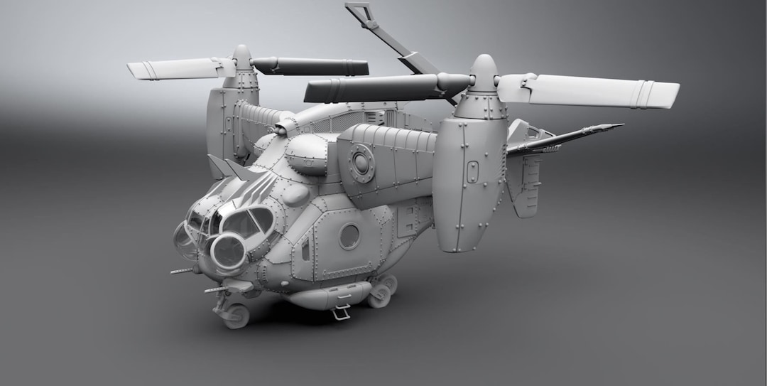 Fallout Vertibird 3d Printed Statue Collectible Miniature Figure Gift ...