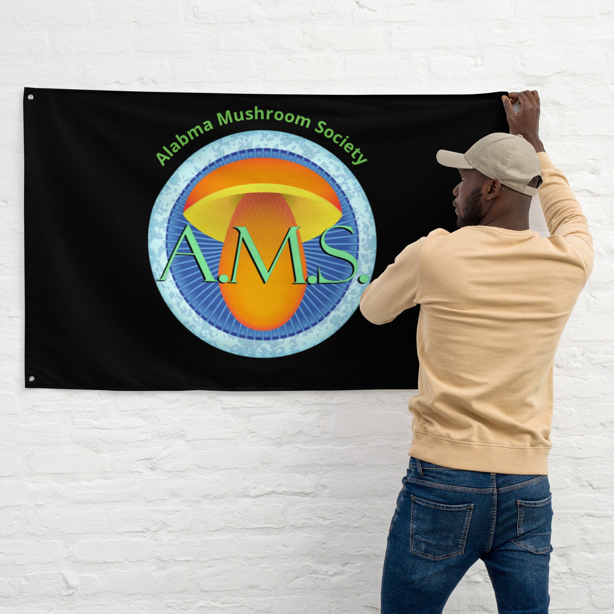 AMS Logo Flag - Etsy