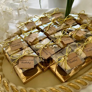Elegant Ferrero Rocher Favor Boxes, Custom Wedding Party Favors, Baby ...