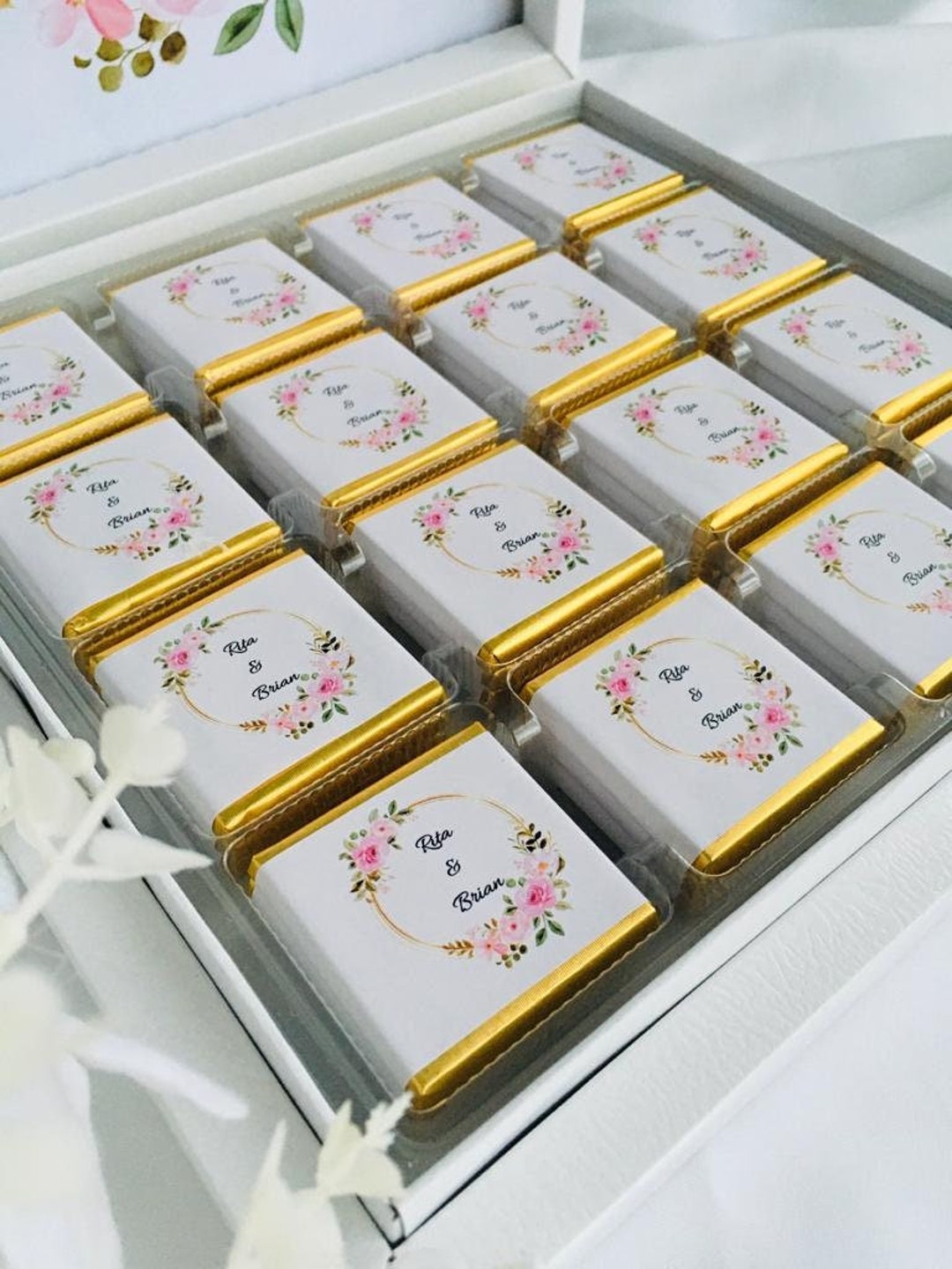 Personalized Wedding Chocolate,personalized Chocolate Gift Box,bulk ...