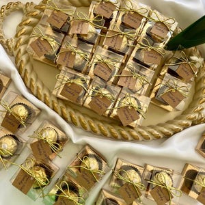 Elegant Ferrero Rocher Favor Boxes, Custom Wedding Party Favors, Baby ...