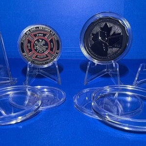 6 PCS 50.8mm / 2” Acrylic Challenge Coin Capsules Cases - Etsy