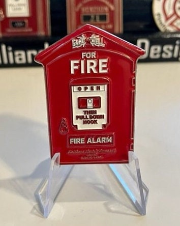 Gamewell Fire Alarm Box Challenge Coin - Etsy