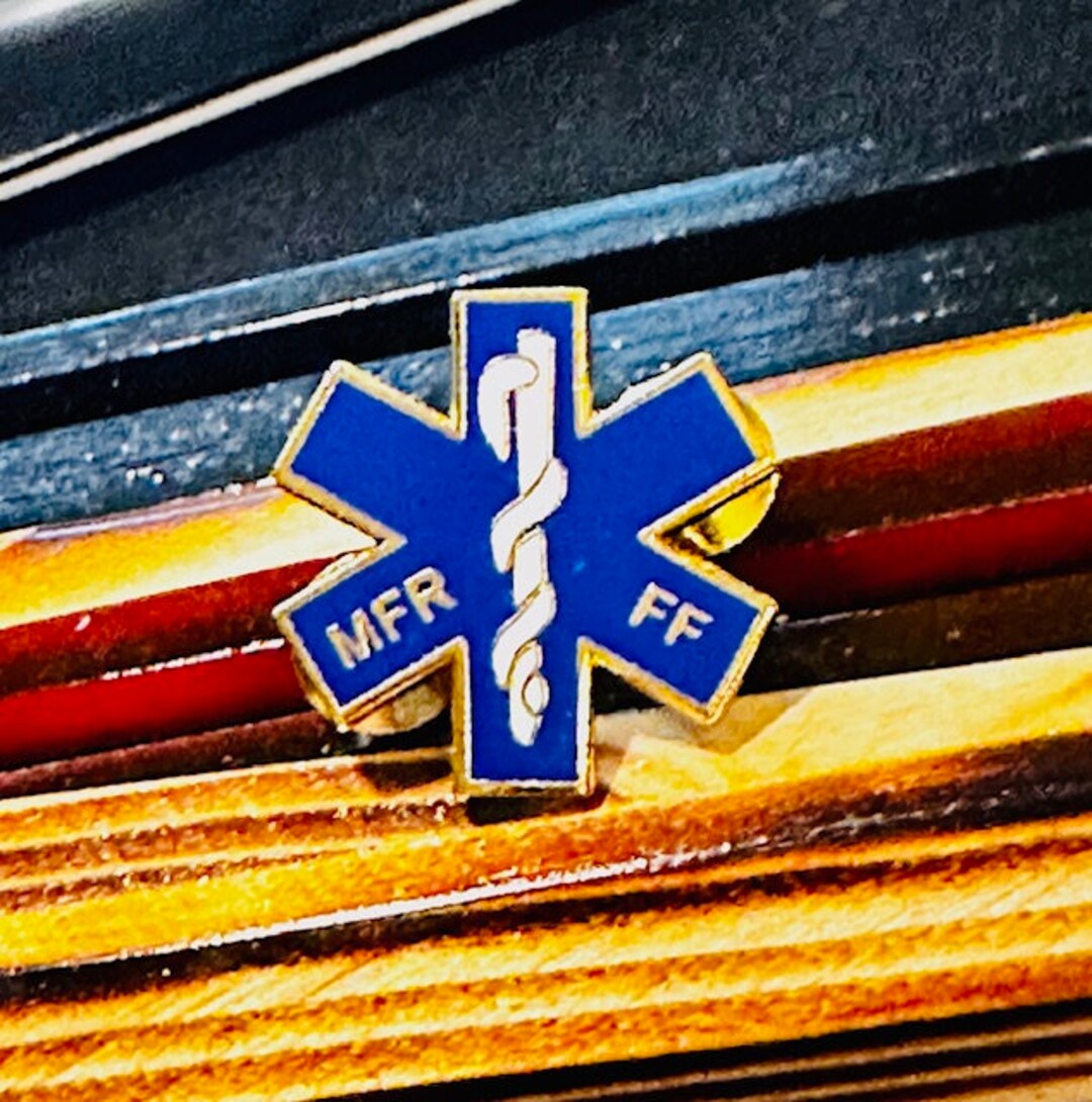 Star of Life MFR / FF Lapel Pin - Etsy Canada