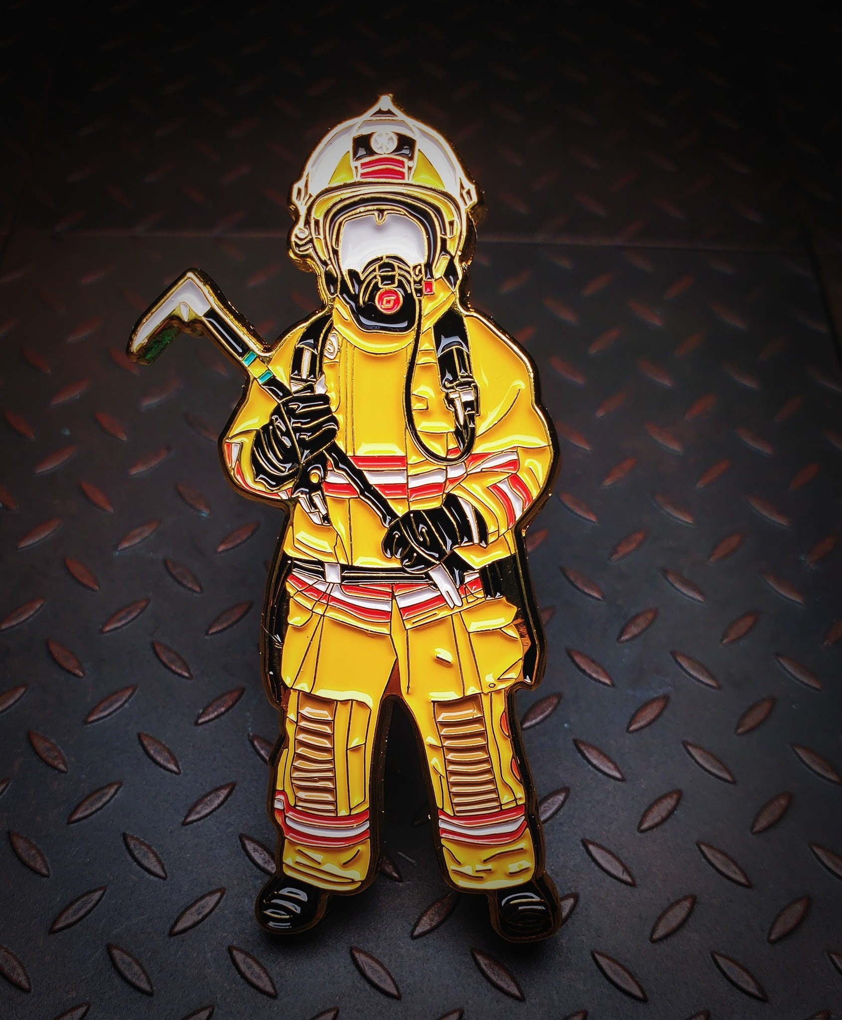 Firefighter Coin - Etsy