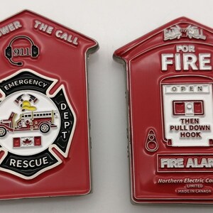 Gamewell Fire Alarm Box Challenge Coin - Etsy