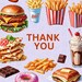 Junk Food Clipart, Fast Food Clipart Bundle, Watercolor PNG Graphics ...