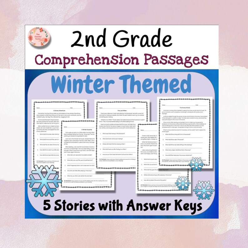 Printable Reading Comprehension Passages | 2nd Grade Level | Reading ...