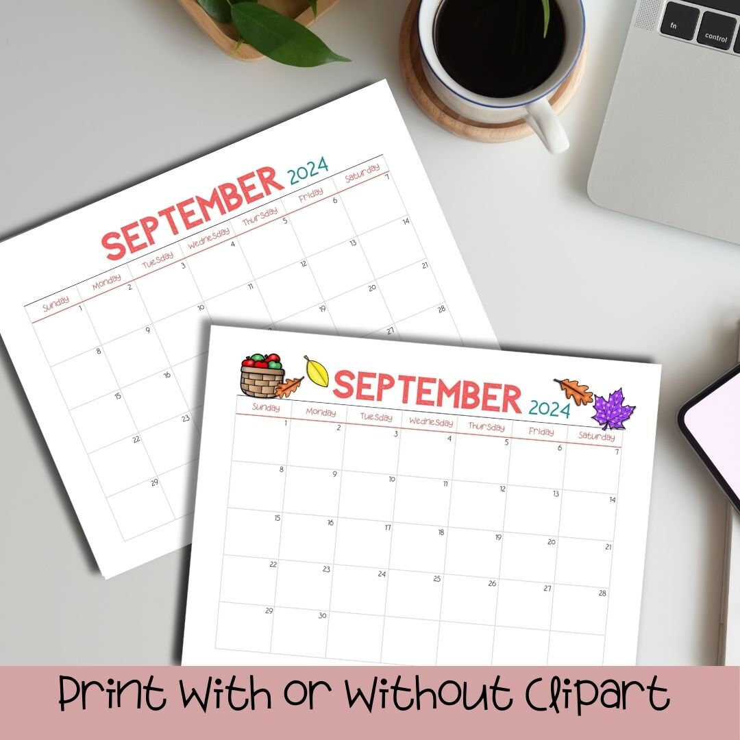 Printable September 2024 Calendar | September 2024 Calendar ...