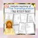Transfiguration of Jesus Worksheet Packet: Catholic Kids Activity (PDF ...