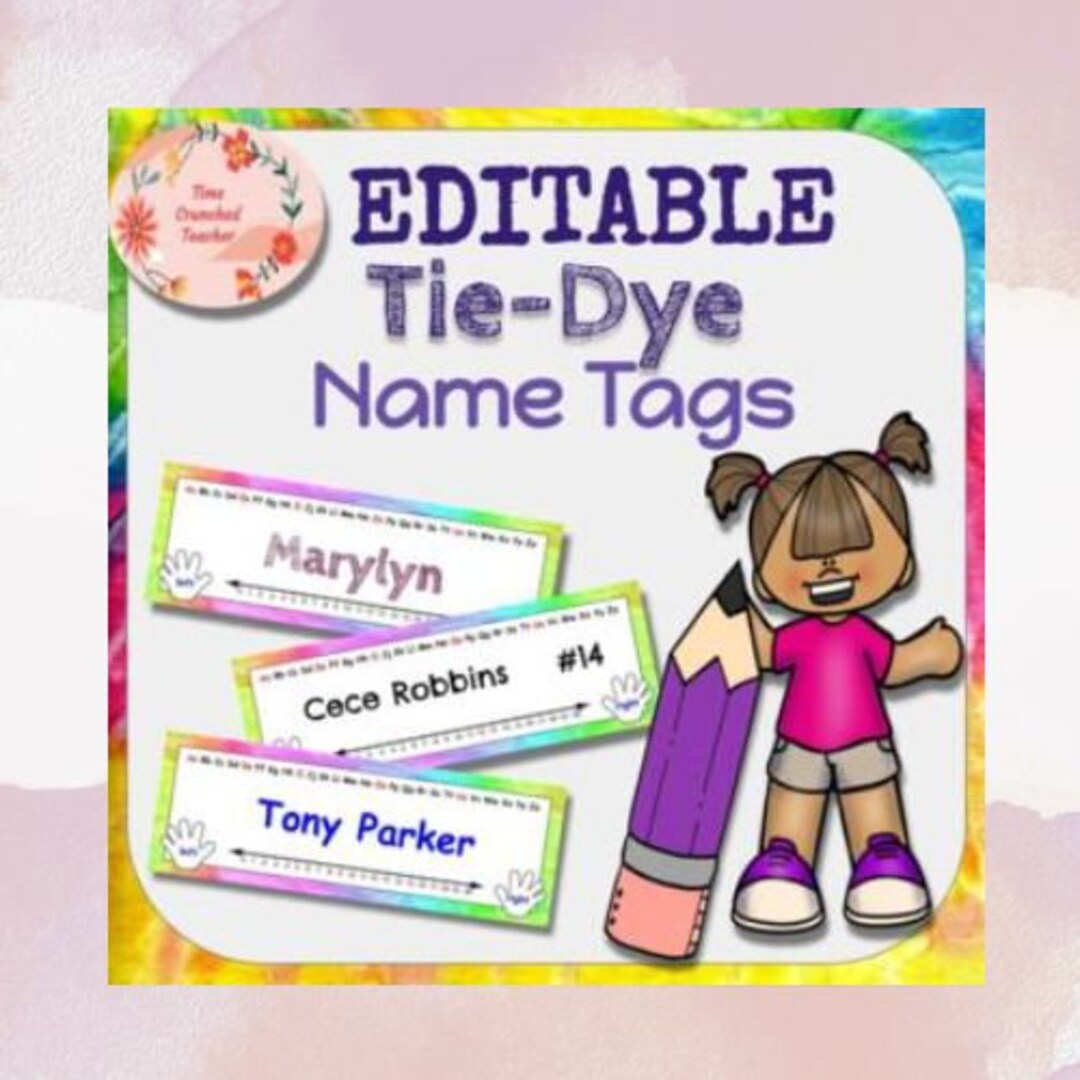 Printable Student Name Tags | Printable Name Tags | Name Tag Template ...
