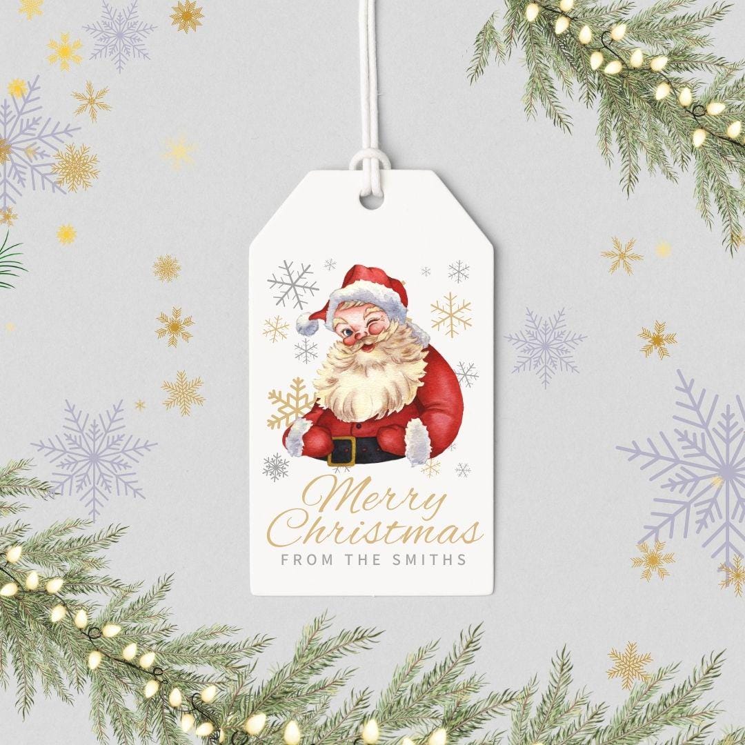 Printable Christmas Gift Tags Editable Christmas Gift Tags for Teachers ...