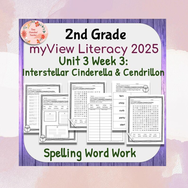 2nd Grade My View Literacy 2025 | Interstellar Cinderella and ...