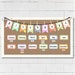 Printable Happy Birthday Bulletin Board Set | Classroom Birthday Board ...