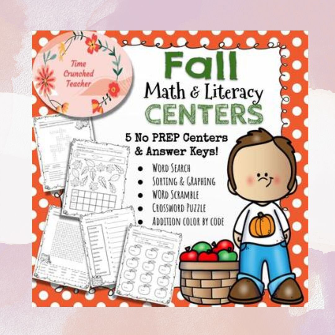 Printable Fall Activity Packet | Fall Worksheets | Autumn Activities ...