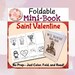 Printable Saint Valentine Mini Book | Valentine Activity for Kids ...