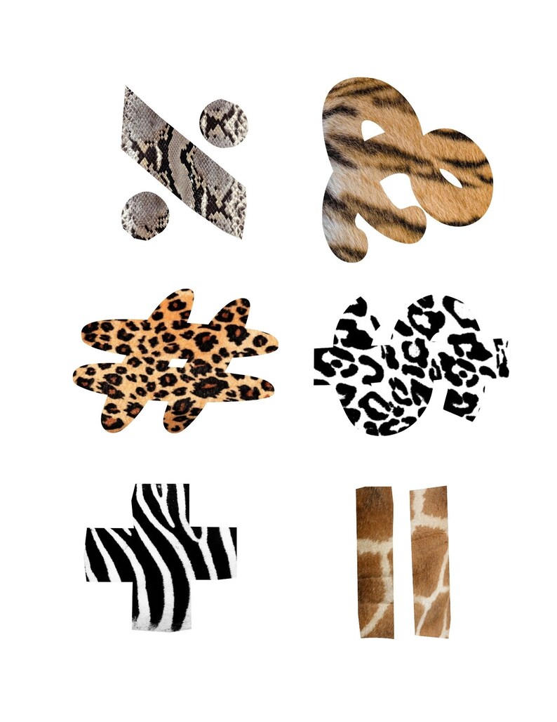 Printable Bulletin Board Lettering | Animal Print Bulletin Board ...