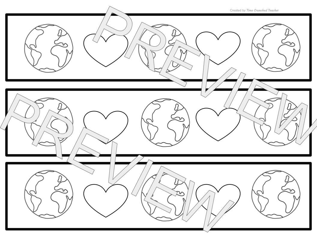 Printable Earth Day Headband: Instant Digital Download - Etsy