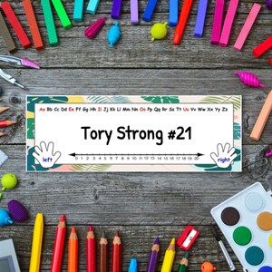 Printable Student Name Tags | Printable Name Tags | Name Tag Template ...