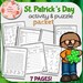 Saint Patrick's Day Themed Activity and Puzzle Packet- No Prep! - Etsy