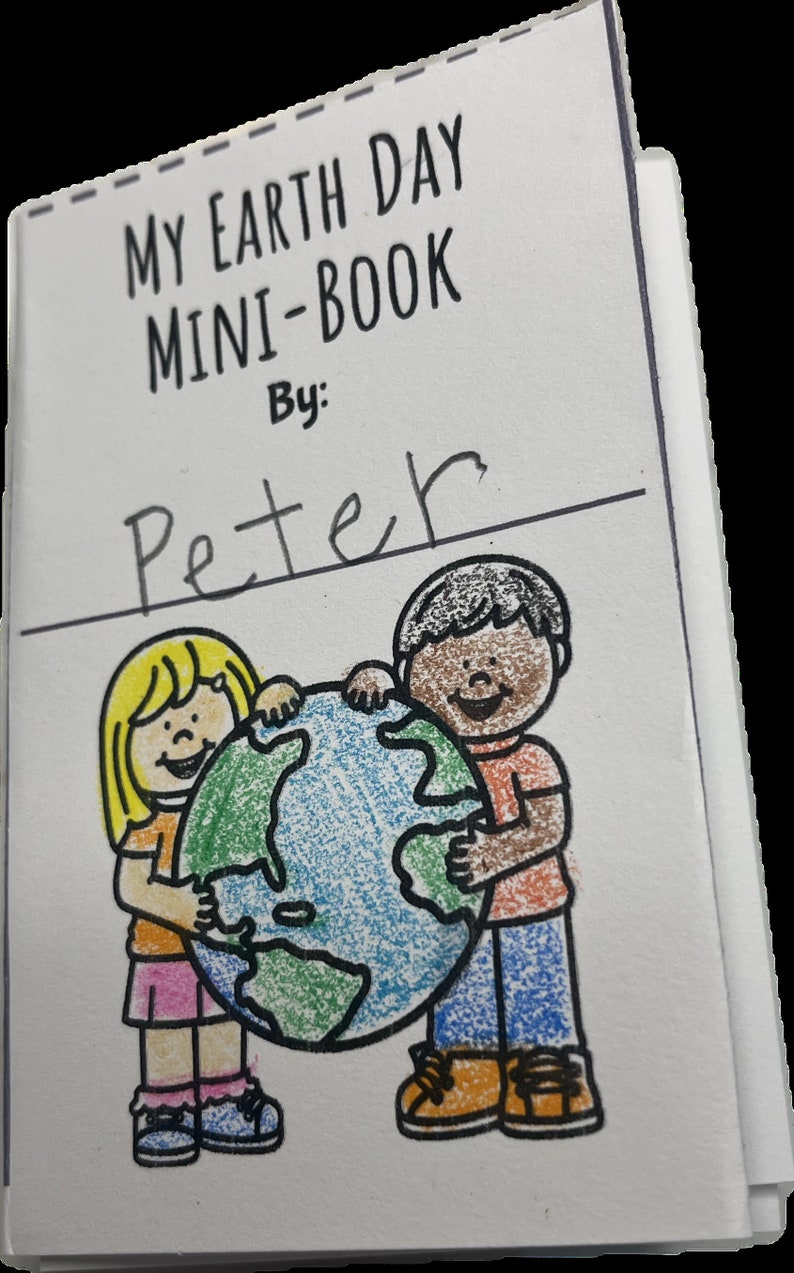 Printable Earth Day Craft | Earth Day for Kids | Earth Day Lesson - Etsy