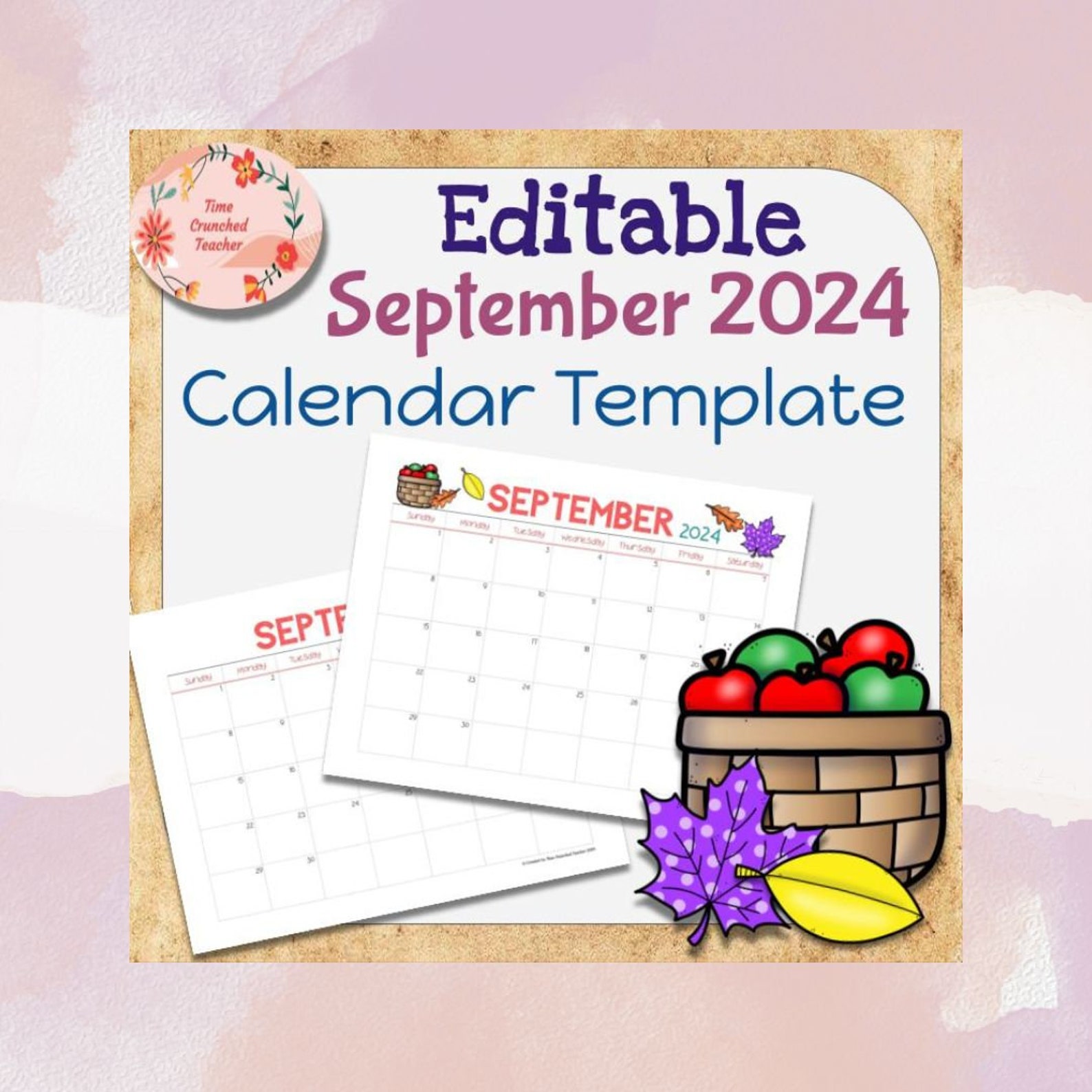 Printable September 2024 Calendar | September 2024 Calendar ...