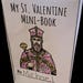 Printable Saint Valentine Mini Book | Valentine Activity for Kids ...