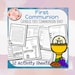 Printable Catholic First Communion Unit: 10 Pages of First Eucharist ...