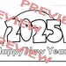 Printable Happy New Year 2025 Headbands | 3 Designs | New Year Craft ...