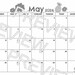 Printable May Calendar | May 2024 Calendar | Customizable Calendar ...