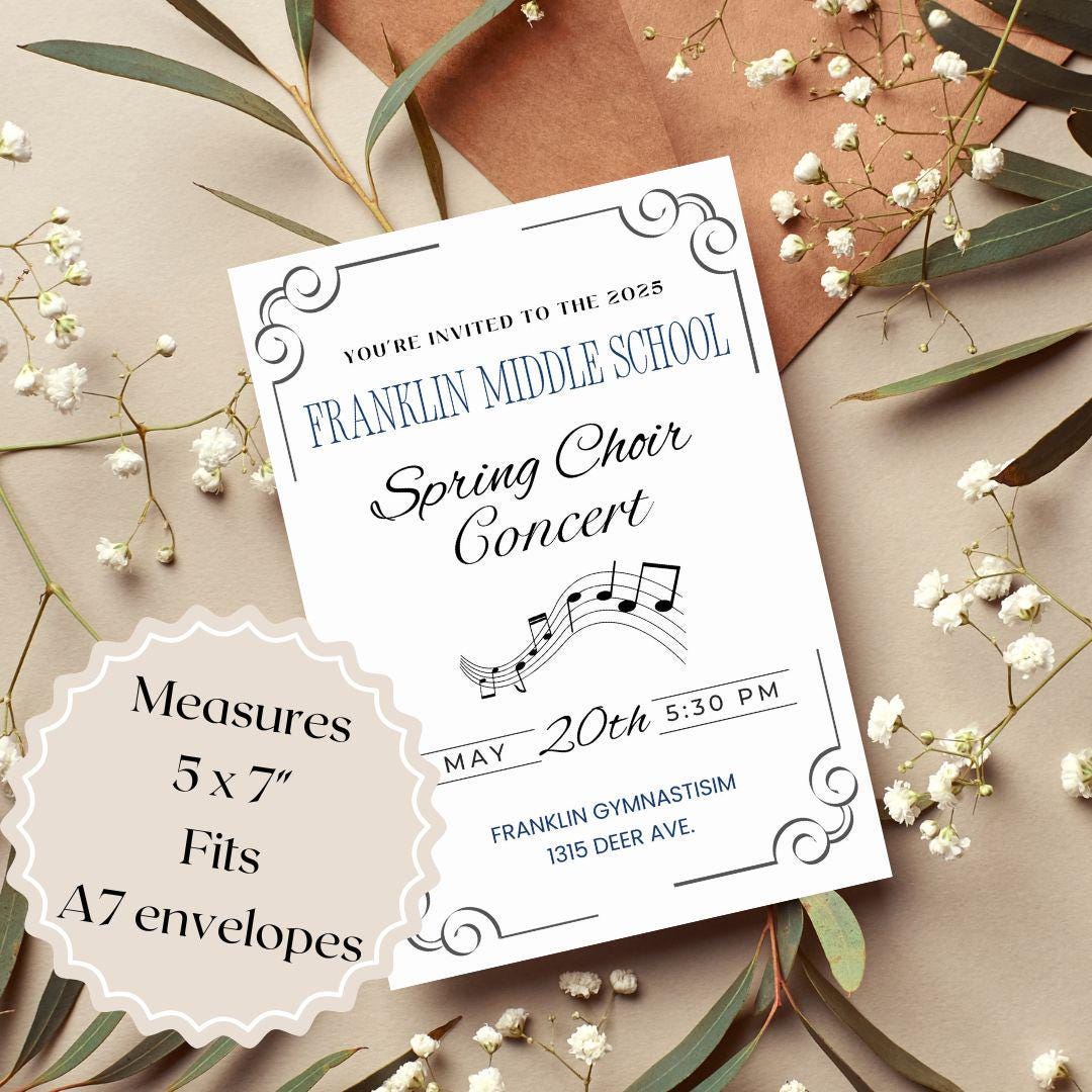 Printable Awards Ceremony Invitation | End of the School Year ...