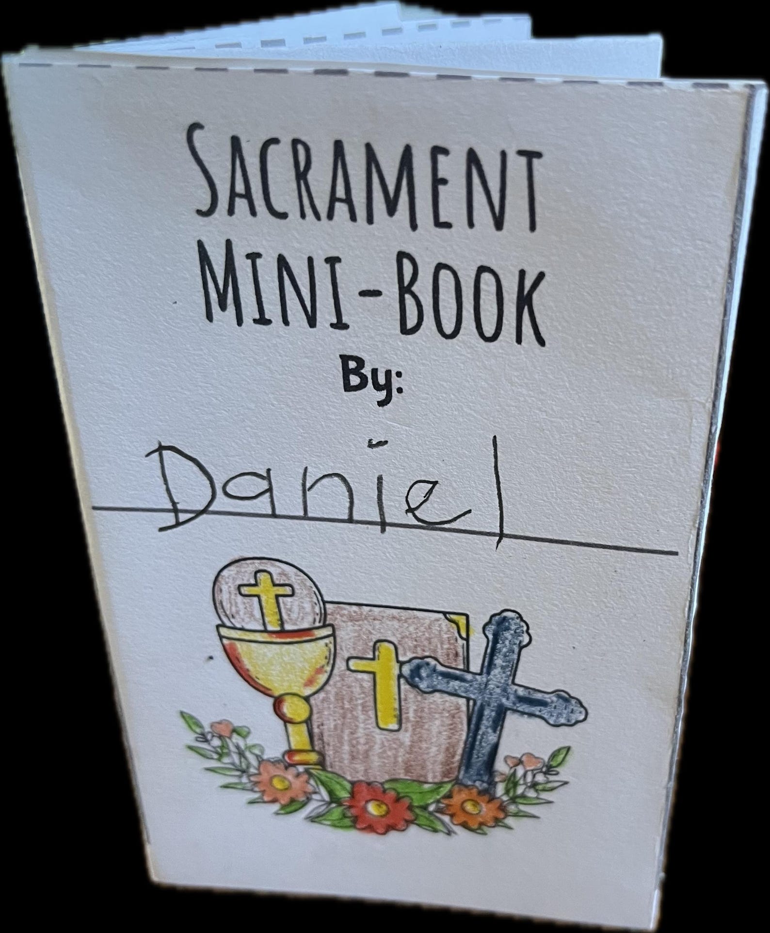 Printable Seven Sacraments Mini Book | Sacrament Activity for Kids ...