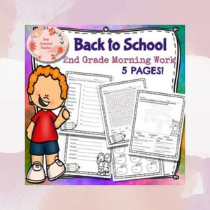 Printable Back to School Activity Packet | Back to School Worksheets ...