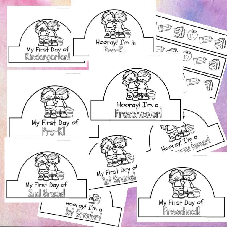 Printable First Day of School Headband | Back to School Headband ...