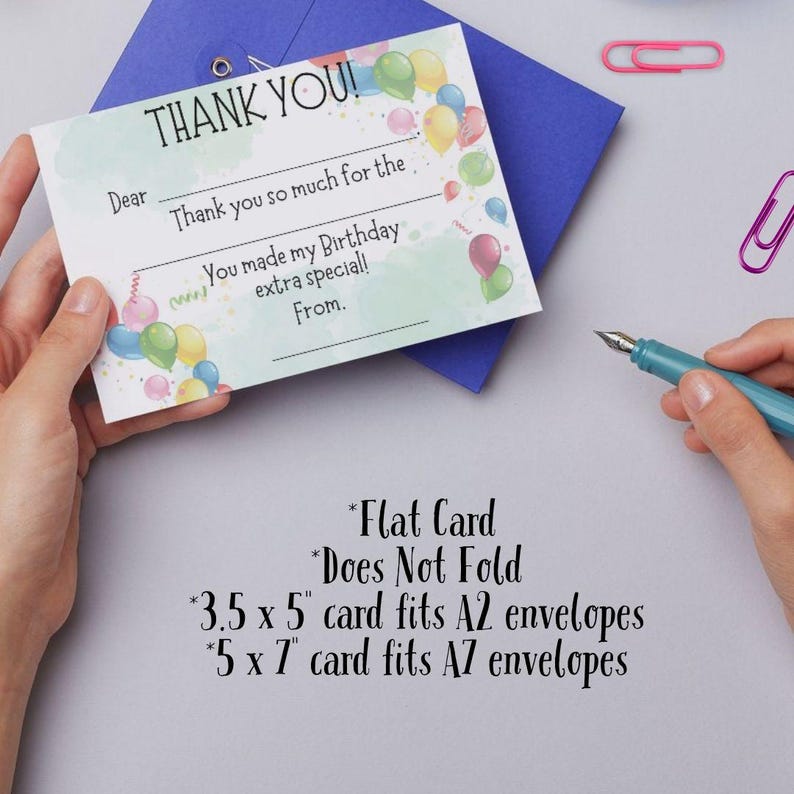 Printable Fill in the Blank Thank You Cards | Fill in the Blank | Kids ...
