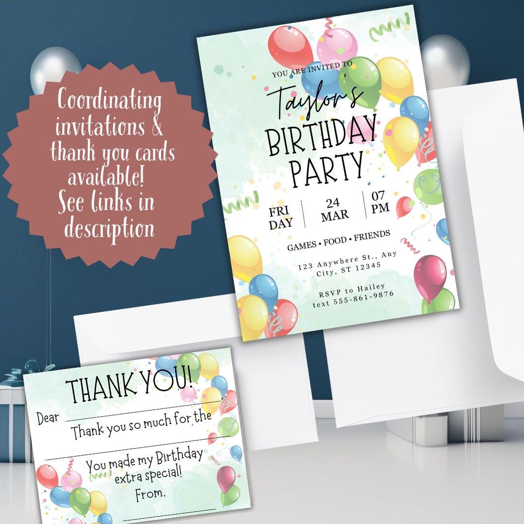 Printable Fill in the Blank Thank You Cards | Fill in the Blank | Kids ...