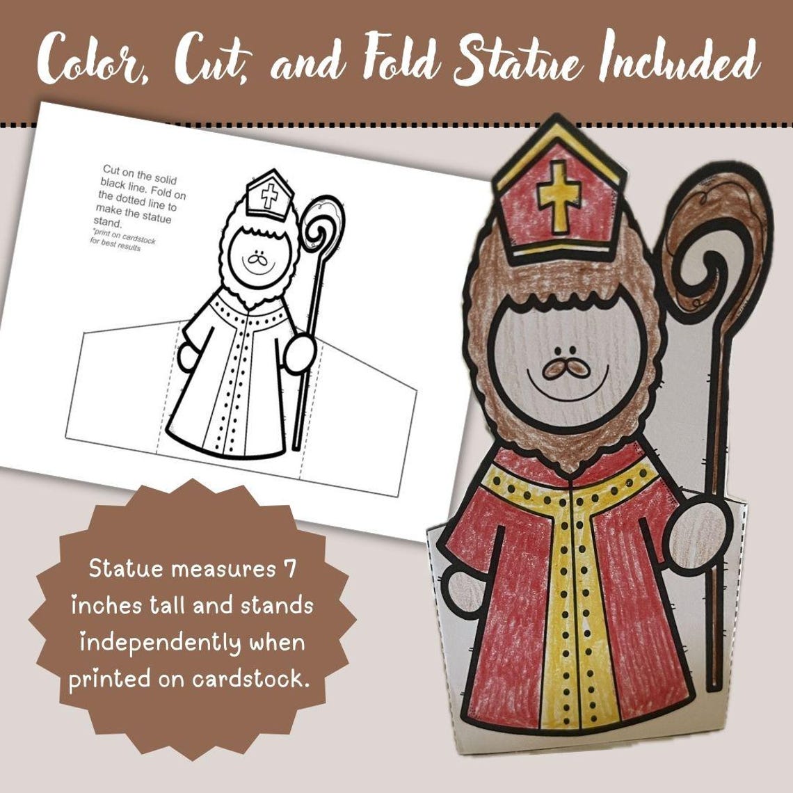 Printable Saint Valentine Unit | 6 Pages of No Prep St. Valentine ...