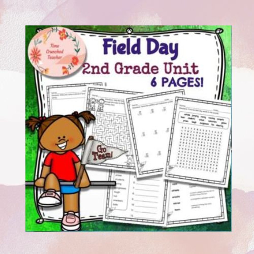 Field Day Activity Packet | Field Day Worksheets | Field Day Activities ...
