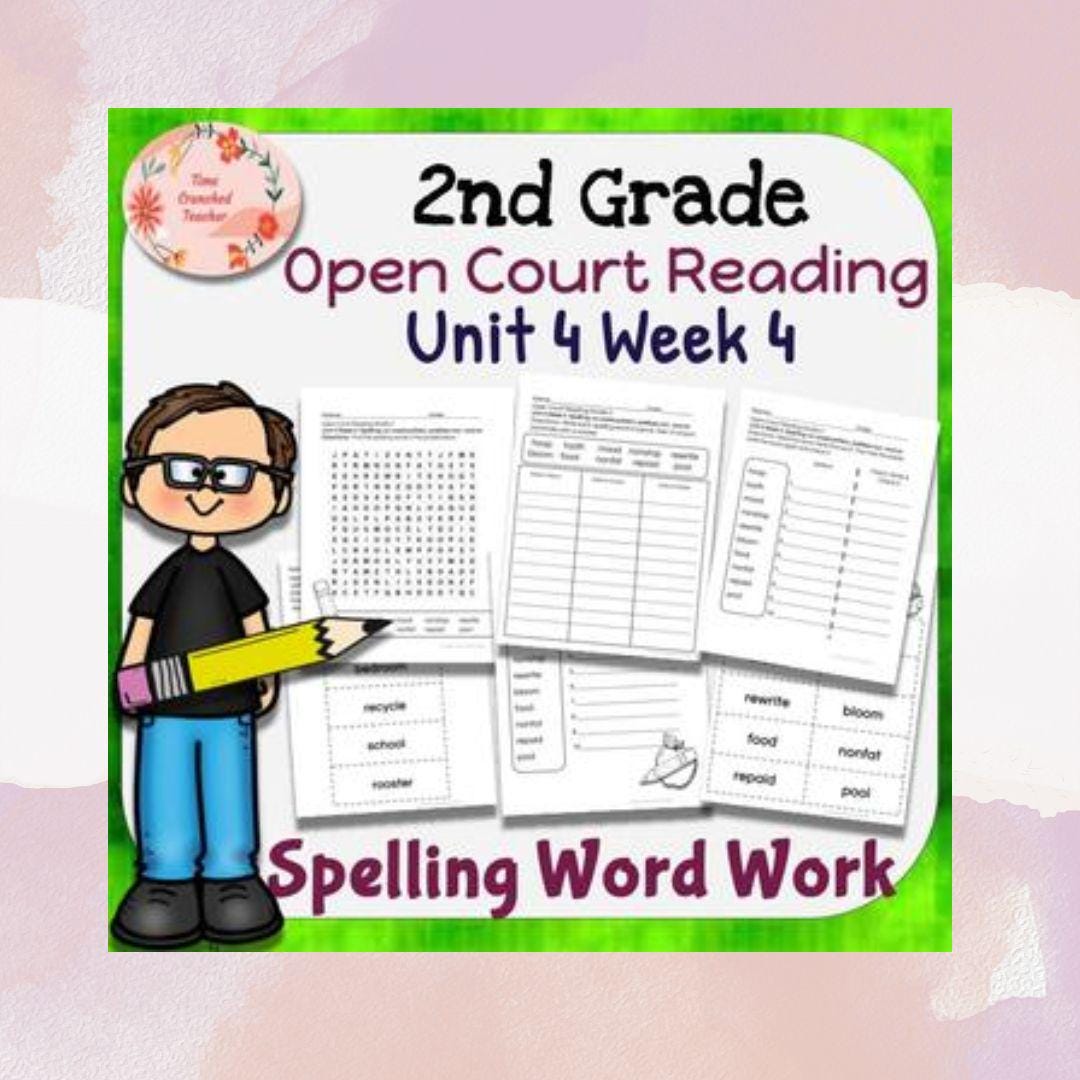 Open Court Reading | 2nd Grade Open Court Reading | Open Court Reading ...