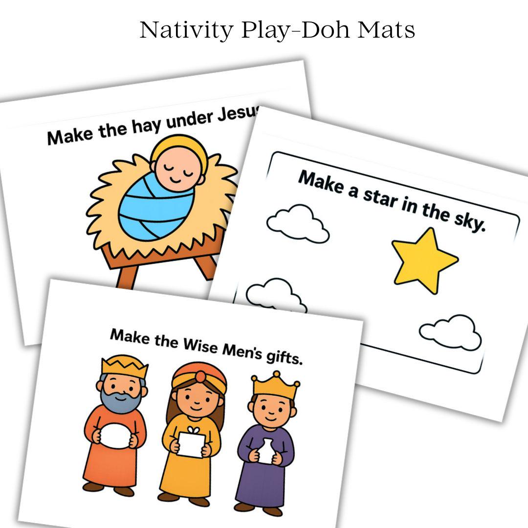 Nativity Preschool Activity Pack | Christian Christmas Learning (19 ...