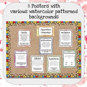 Figurative Language Posters | Figurative Language Bulletin Board or ...
