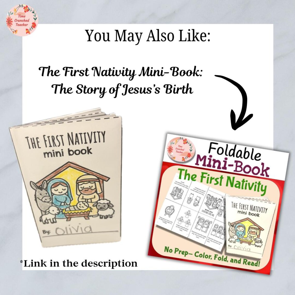 Printable Advent Mini Book | Advent Activity for Kids | Advent Craft ...