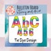 Printable Bulletin Board Lettering | Tie Dye Bulletin Board | Tie Dye ...