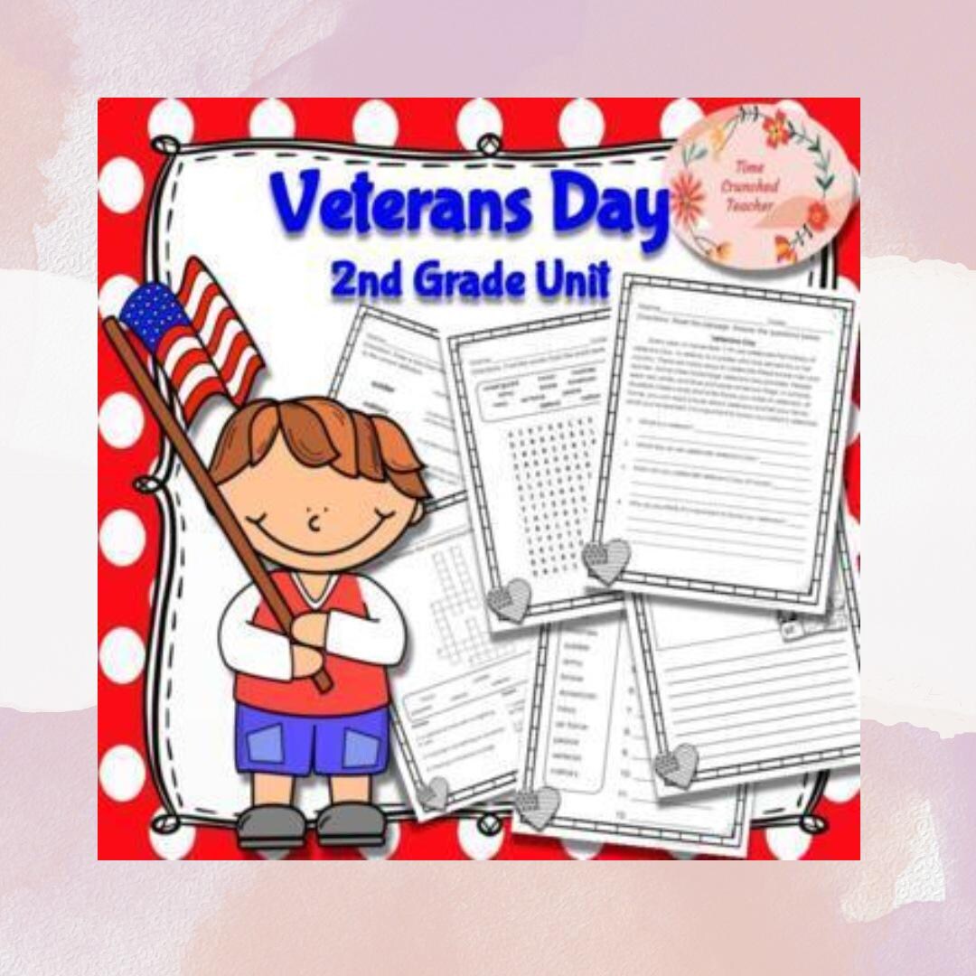 Printable Veterans Day Activity Packet | Veterans Day Lesson | Veterans ...