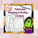 Printable Kindergarten Halloween Math Worksheets | Graphing Skills ...