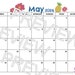 Printable May Calendar | May 2024 Calendar | Customizable Calendar ...