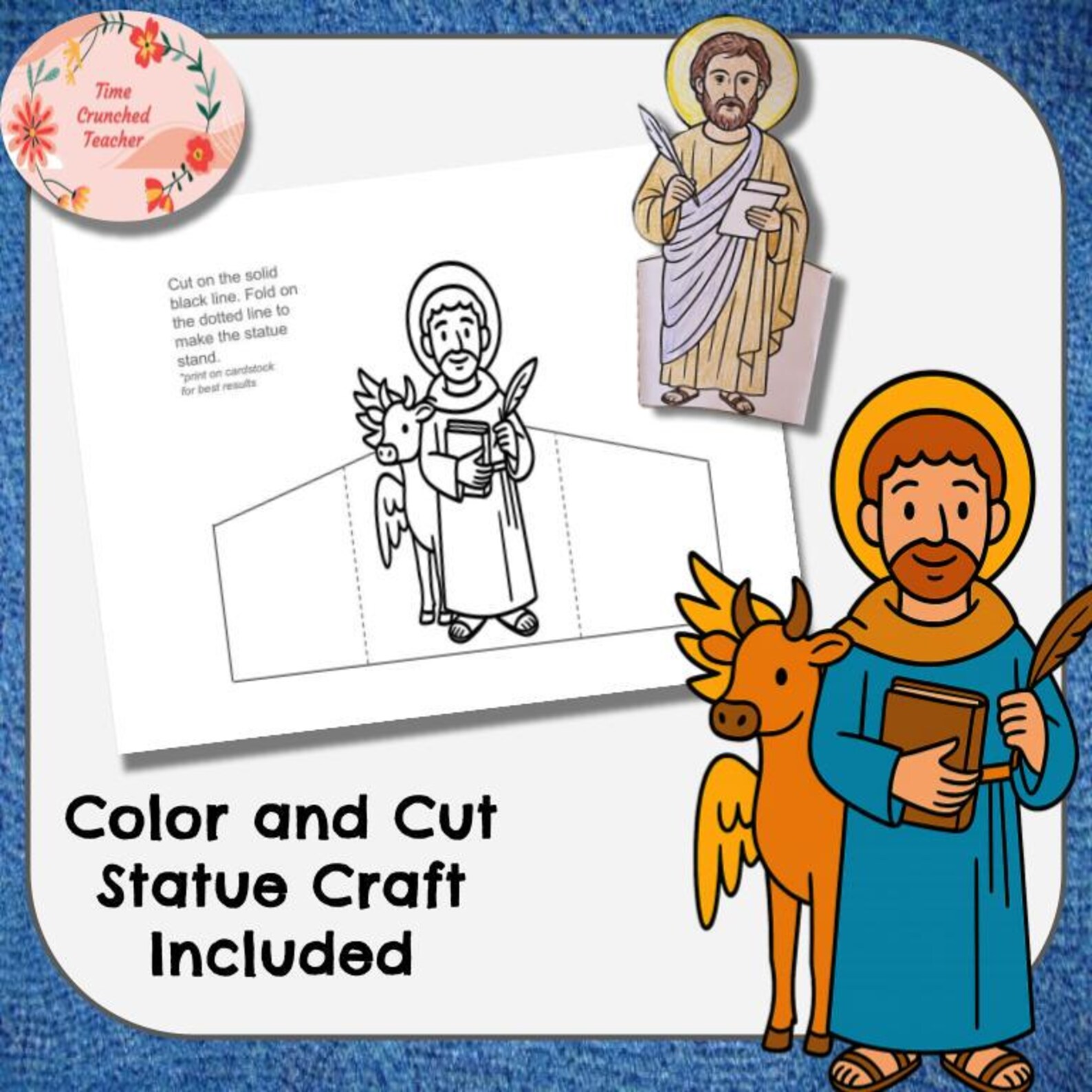 Printable Saint Luke the Evangelist Unit | Saint Study | Catholic ...