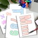 Printable Bulletin Board Lettering | Watercolor Bulletin Board ...