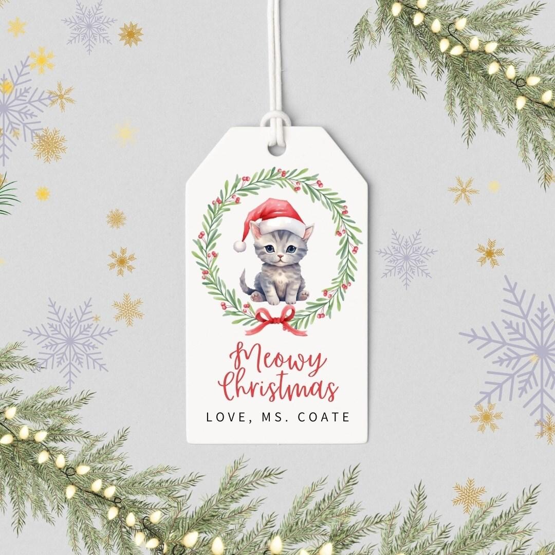 Printable Christmas Gift Tags Editable Christmas Gift Tags for Teachers ...